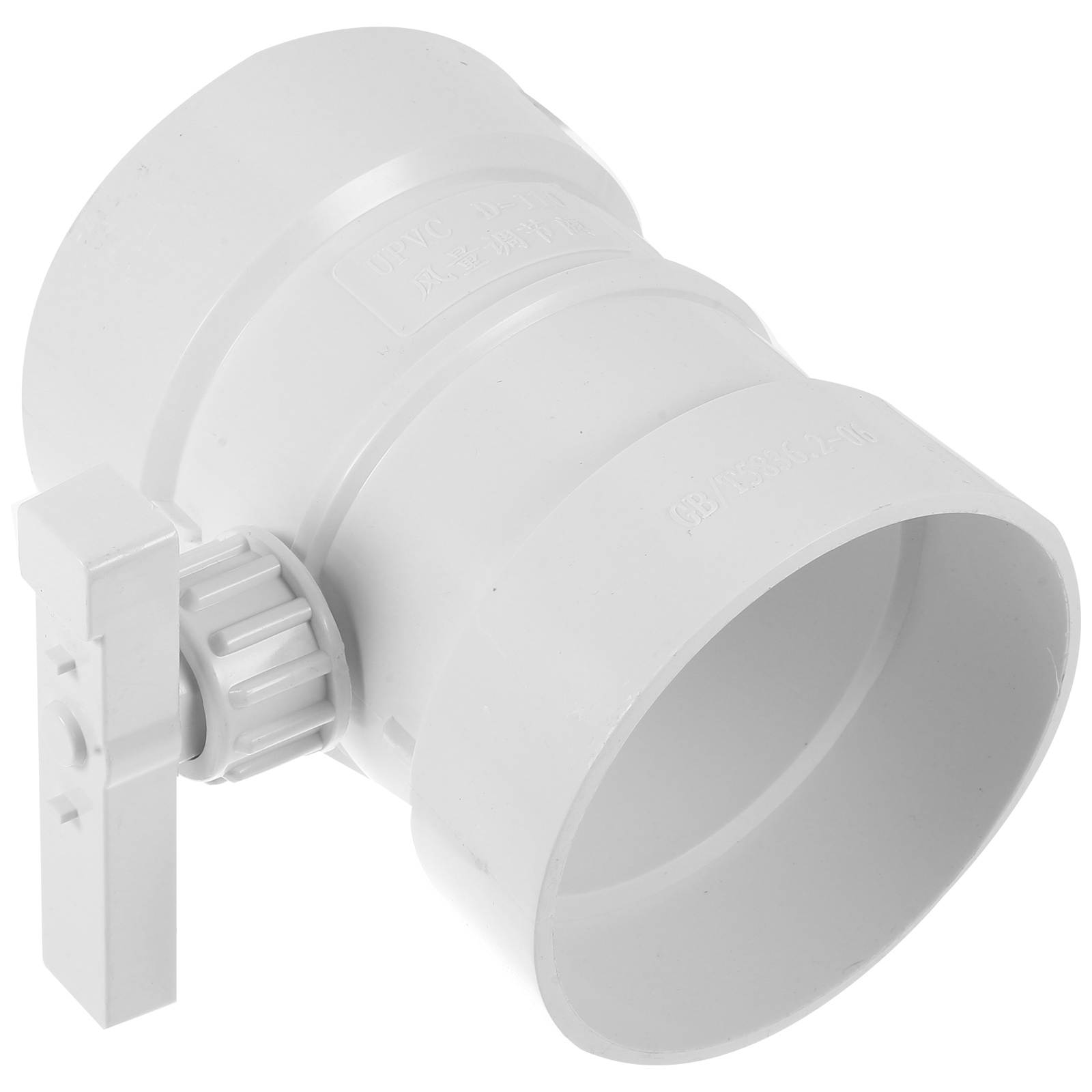 Set of 3 Air Volume Control Valve Duct Vent Draft Extractor Fan Louvre ...