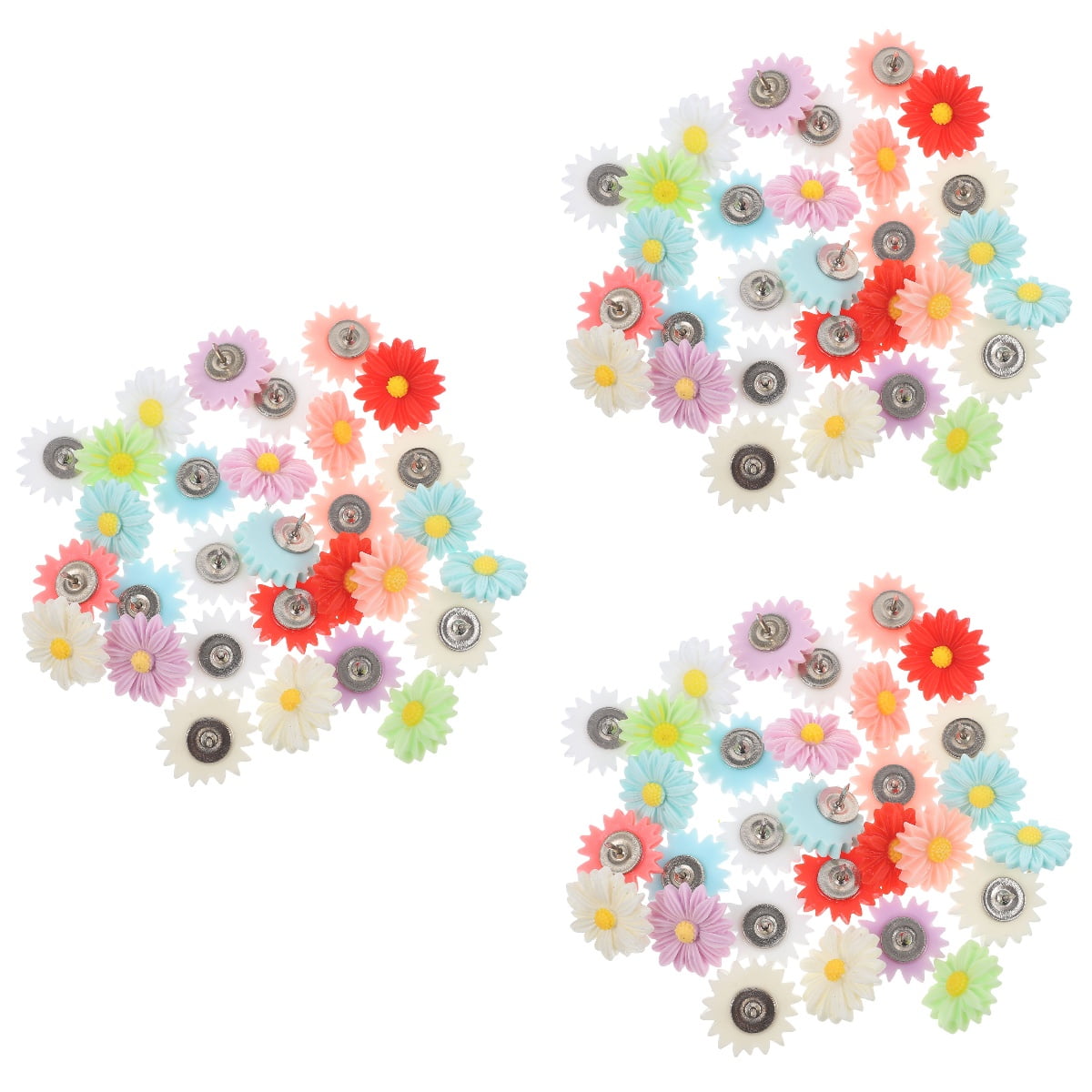 Set of 3 Art Push Pins Bulletin Board Borders Boards Corkboard ...