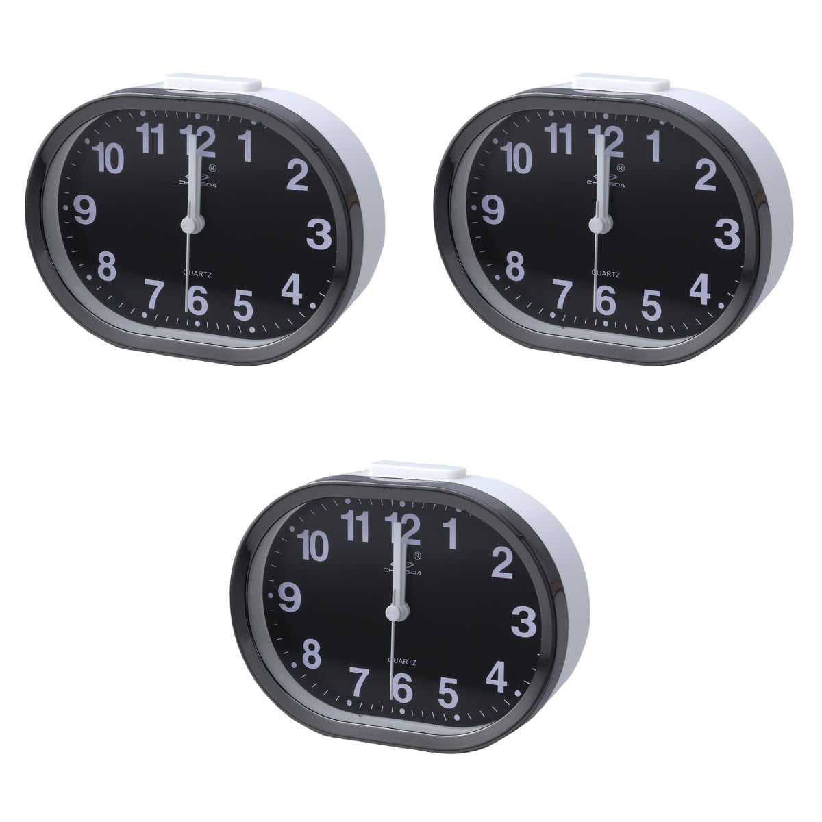 Set of 3 Baby Hand Footprint Kits Ascending Sound Alarm Clock Gentle ...