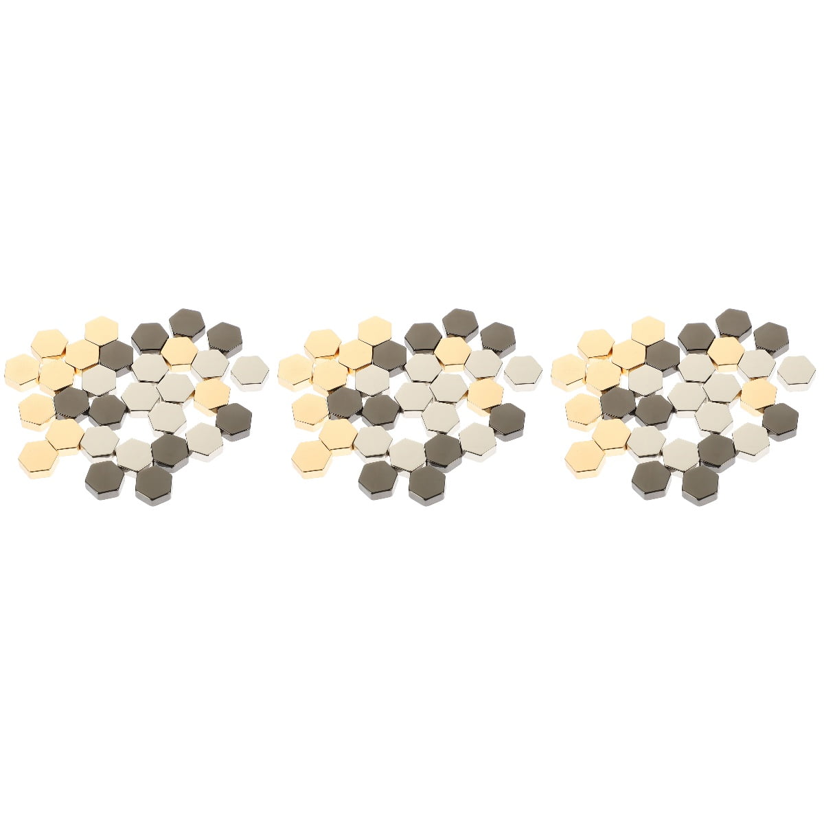 Set of 3 Bag Studs Handbag Rivets Ring for Purse Craft Feet - Walmart.com