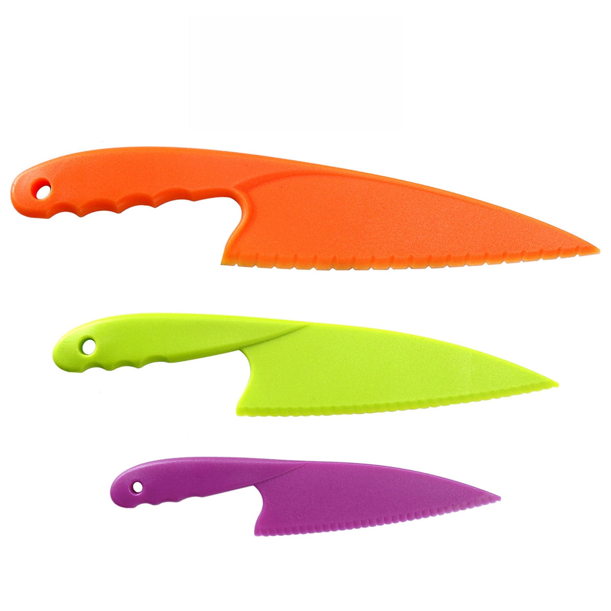 Set of 3 Baking Knife Set,Children Cooking Knife Set for Cutting Fruit ...