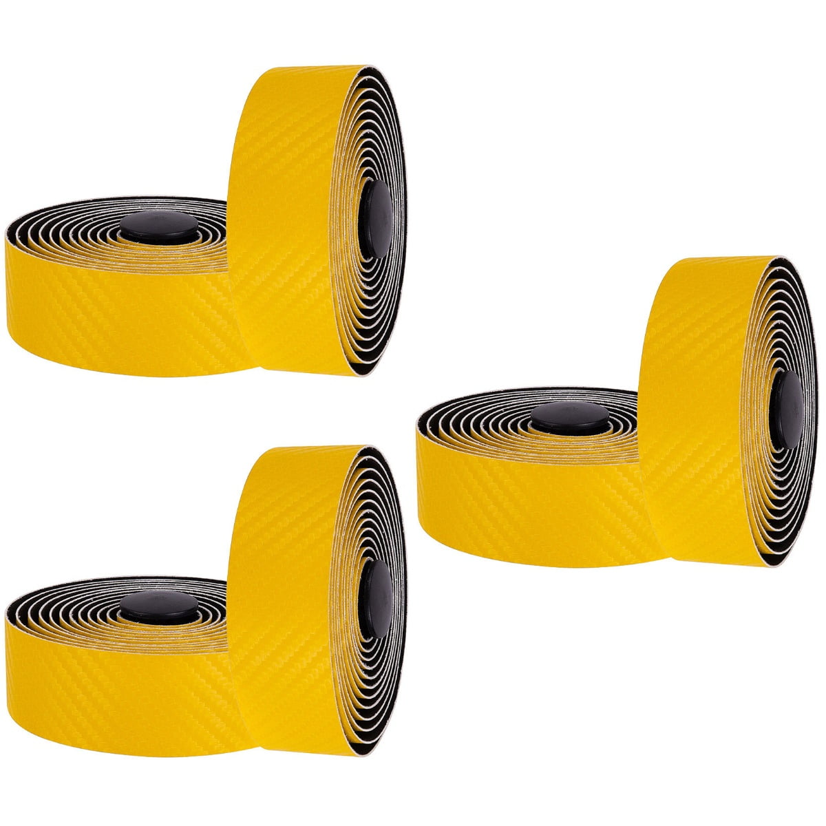 Set of 3 Bike Rack Tape Brake Line Arrangement Handlebar Belts Yellow ...