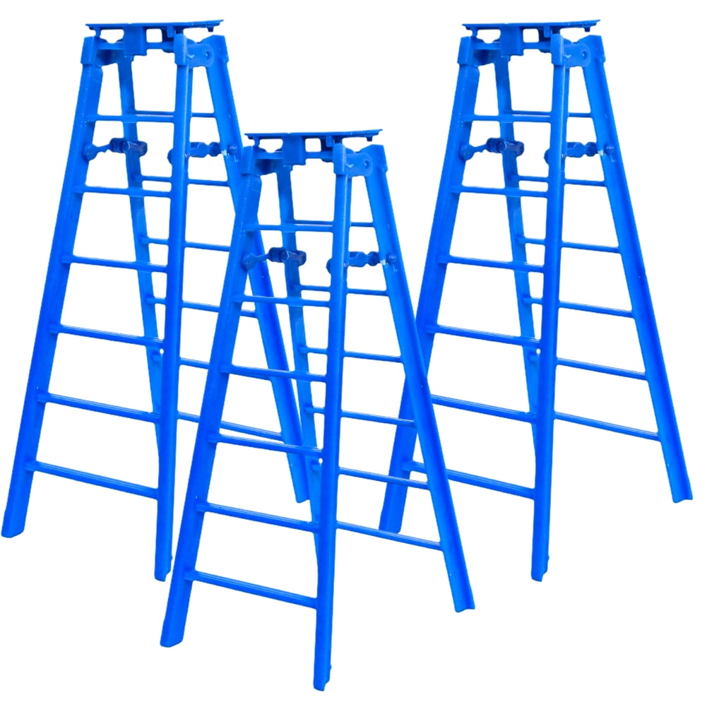 Set of 3 Blue Ladders for WWE & AEW Wrestling Action Figures - Walmart.com