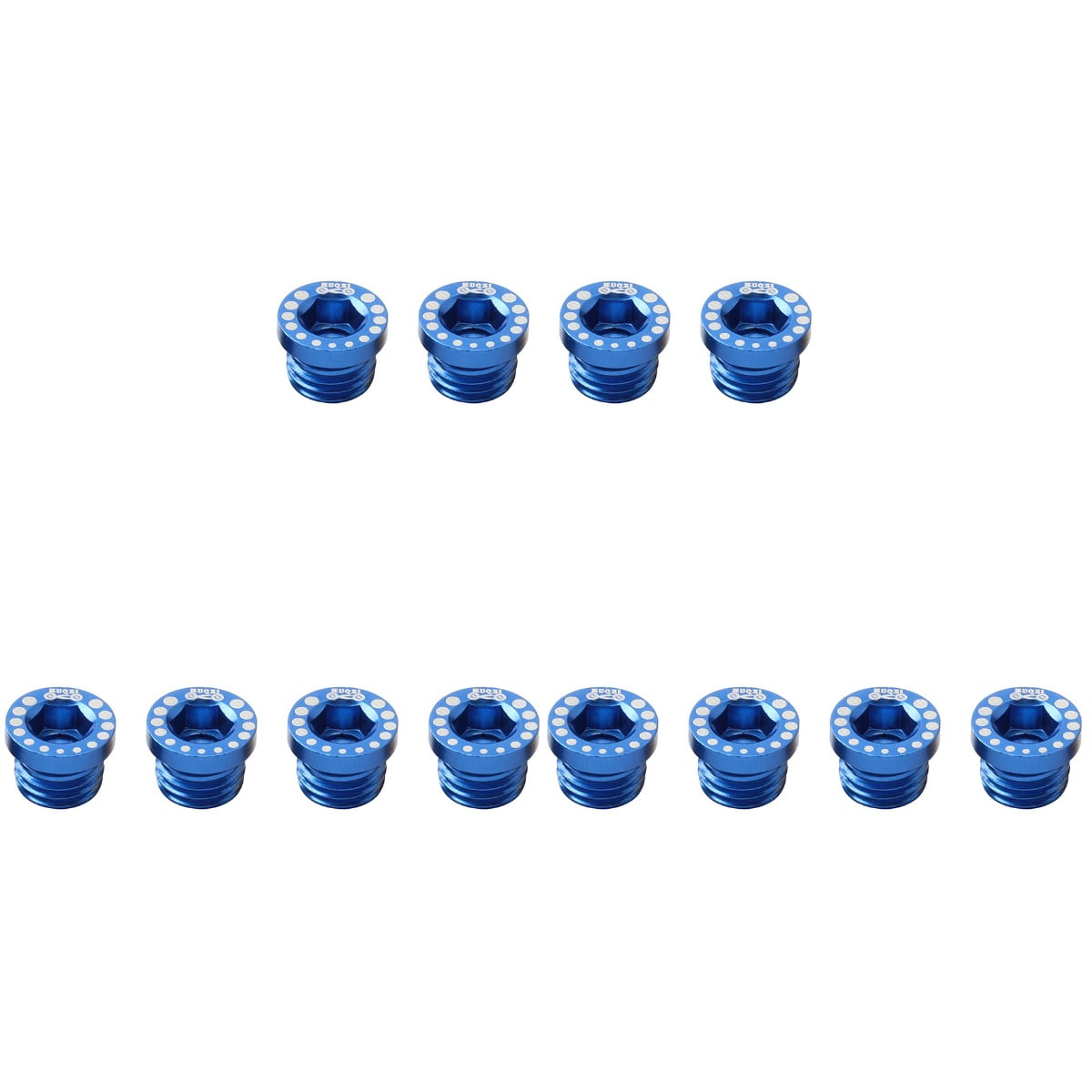 Set of 3 Brake Screw Brakes Post Mount Screws Lever Blue Disc Mounts ...