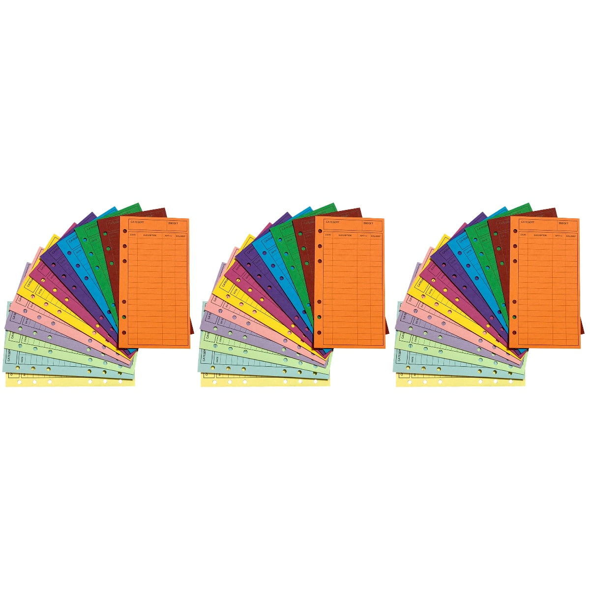 Set of 3 Budget Planner Ledger Envelope Blinder Envelopes Lightweight ...