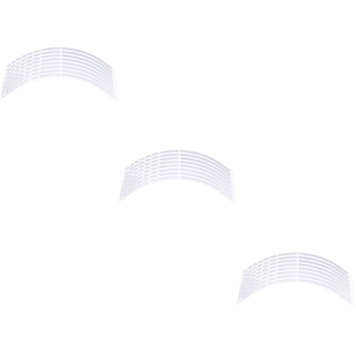 Set of 3 Car Wheel Rim Sticker Styling Decals Hub Stickers - Walmart.com