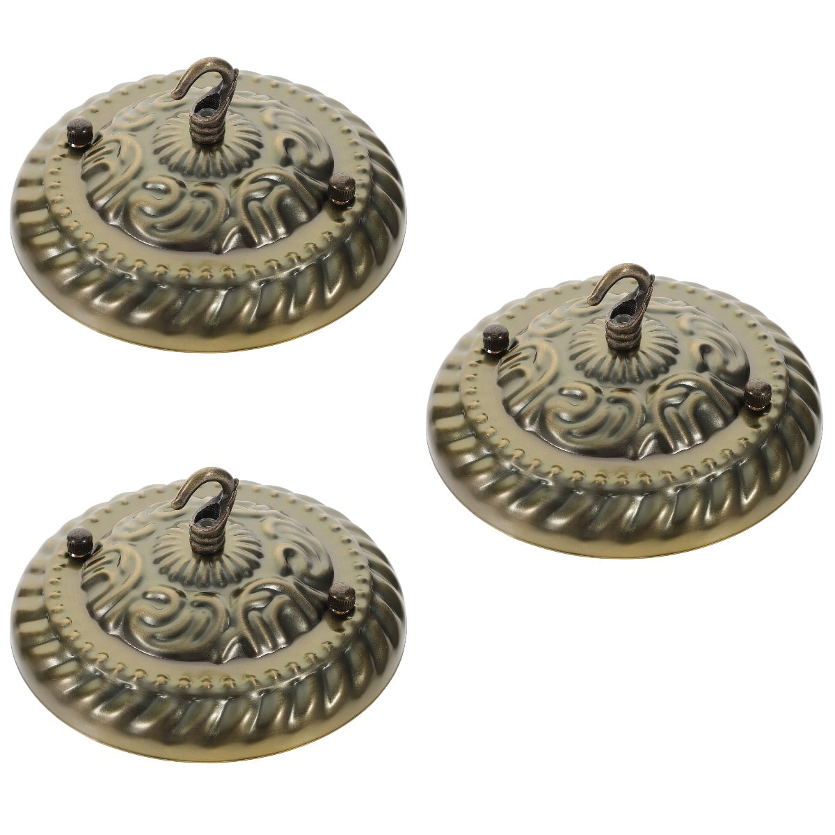 Set of 3 Chandelier Hook Ceiling Light Hangers Plant Hanging Stand ...
