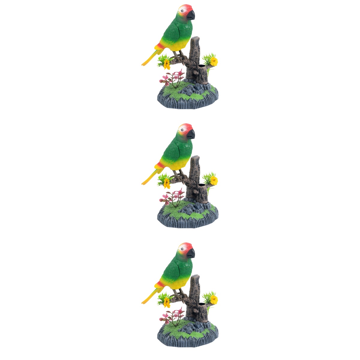 Set of 3 Chirping Bird Sensor Fine Desk Accessory with Design - Walmart.com