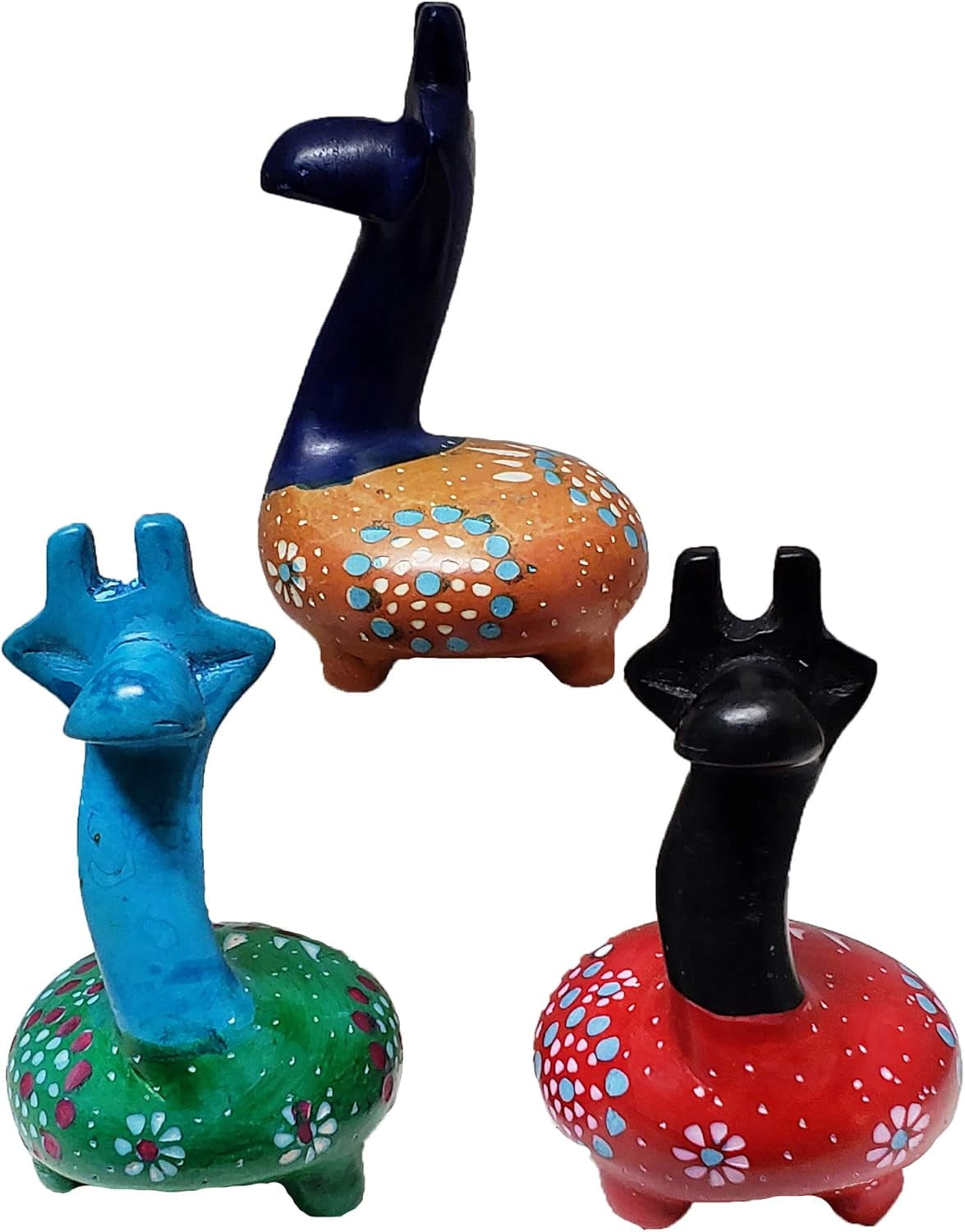 Set of 3: Chubby Assorted Animal(Hippo/Giraffe/Lion/Rhino) Designed ...