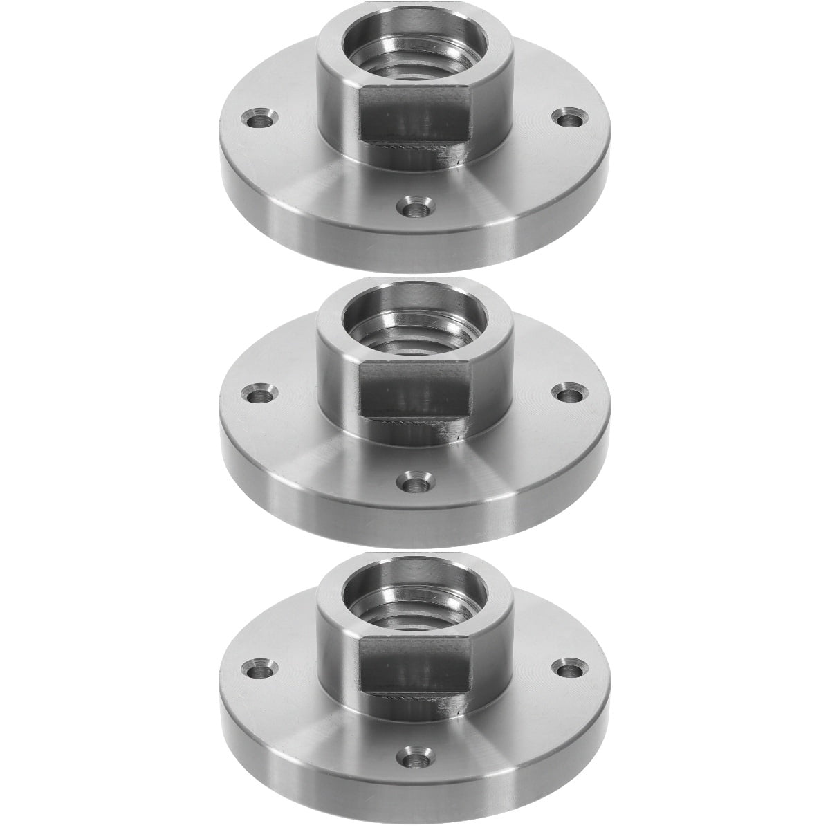 Set of 3 Chuck Faceplate Lathe Threaded Backplate Adapter Professional ...