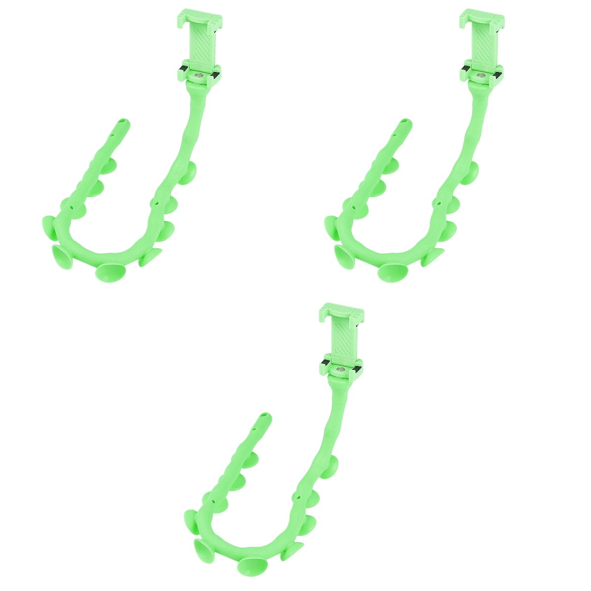 Set of 3 Clamp Device Character Phone Holder 51CM Green - Walmart.com