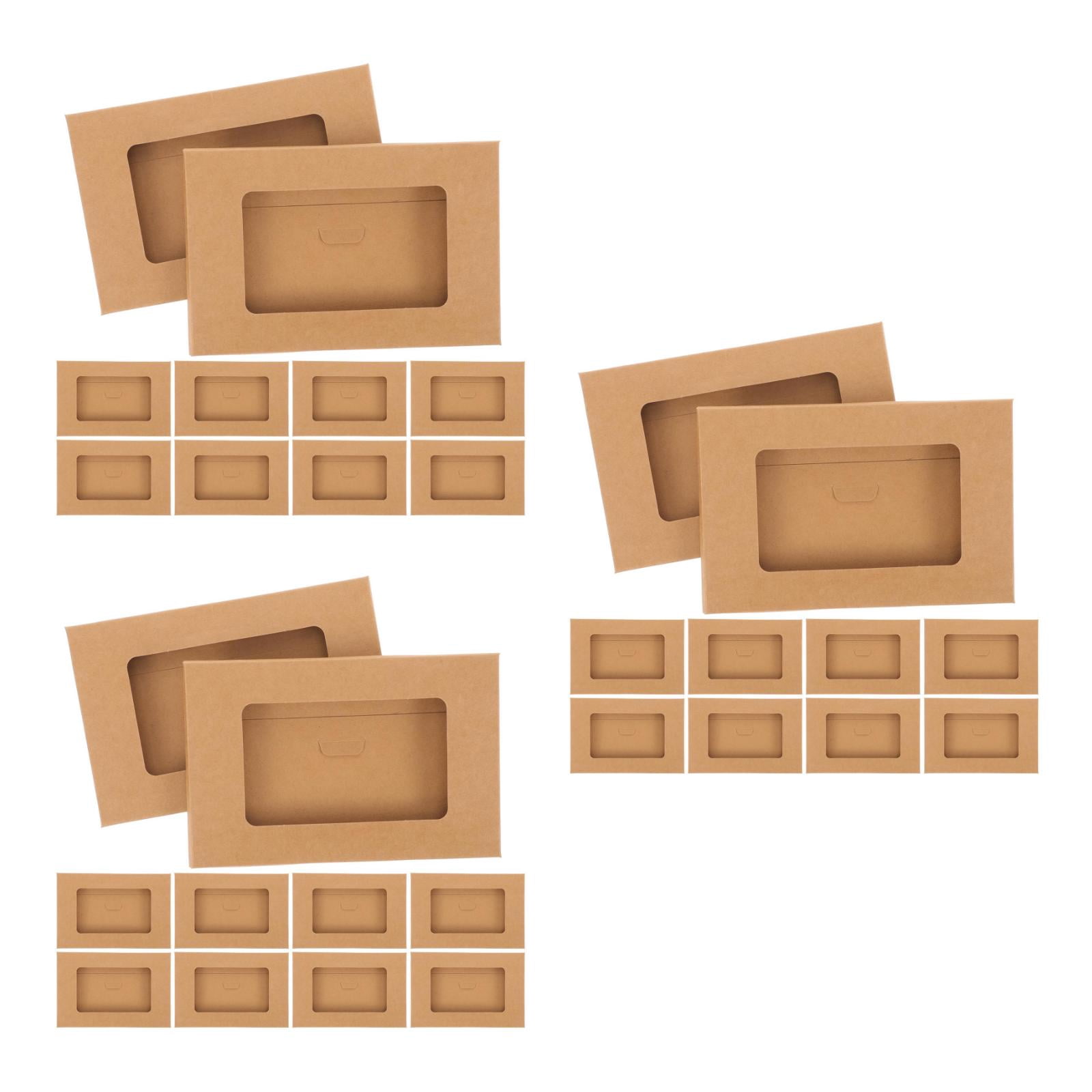 Set of 3 Clasp Window Envelope Box Delicate Packaging - Walmart.com
