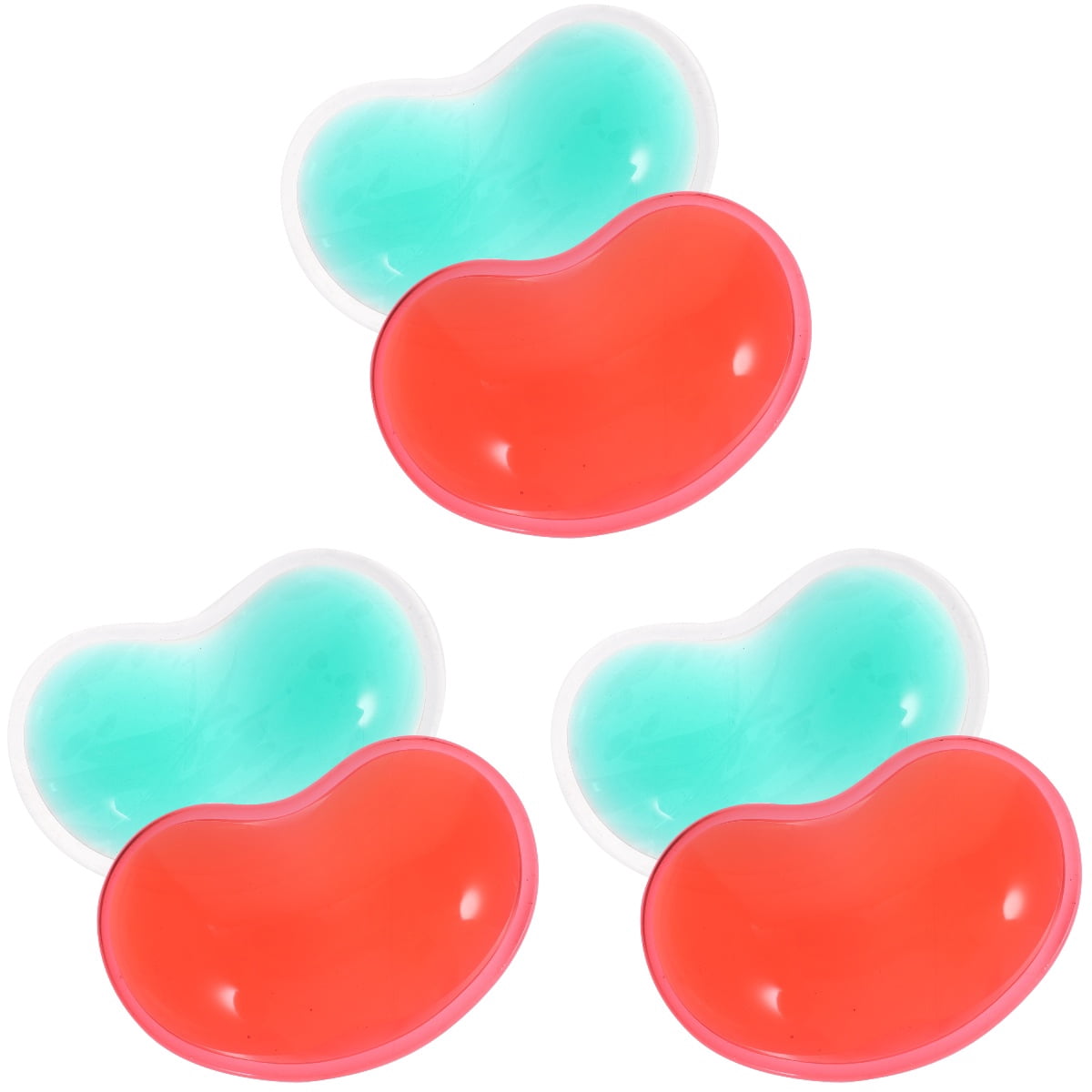 Set of 3 Computer Accessory Forehead Ergonomic Mouse Pad Holder Office ...