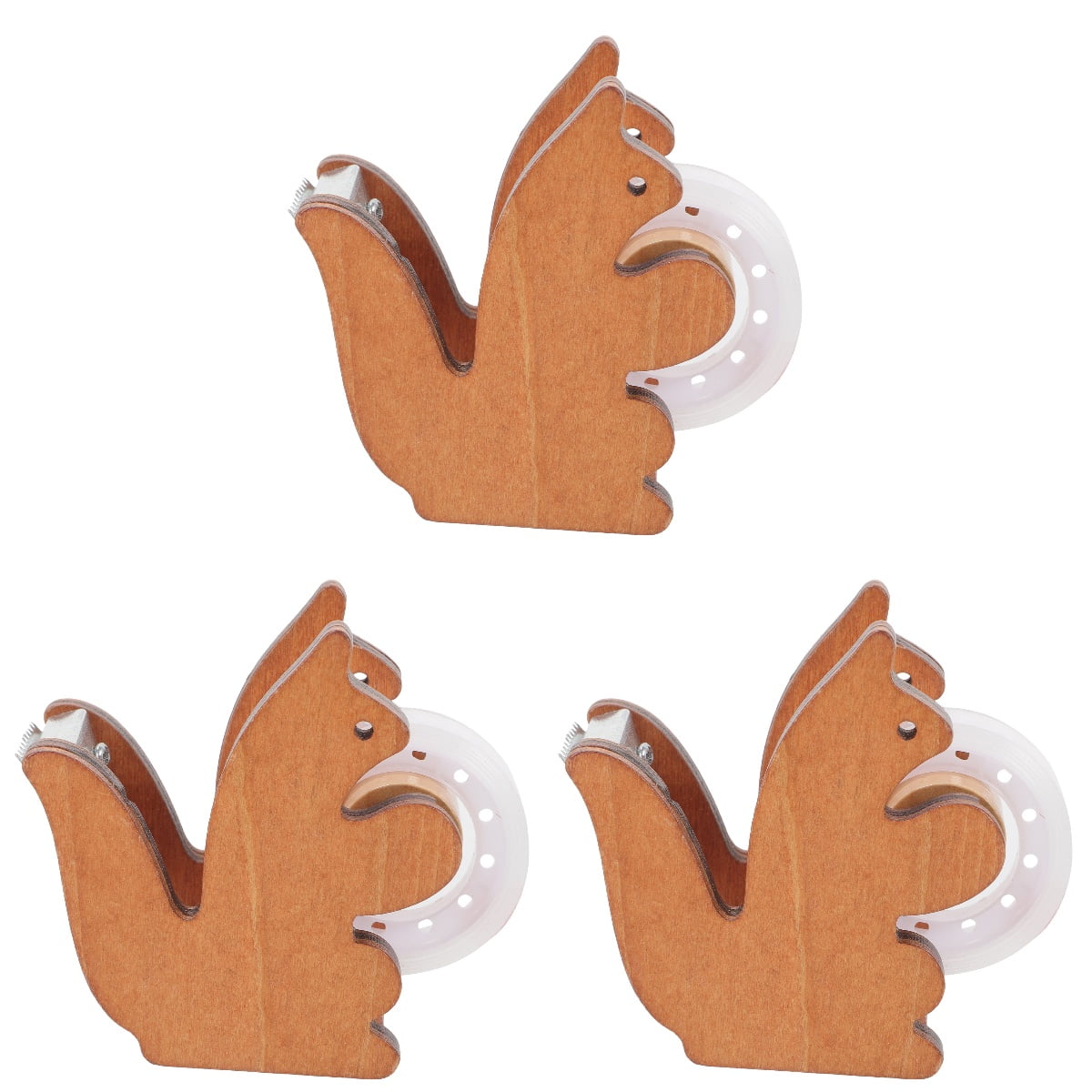 Set of 3 Cute Office Accessory Fun Tape Dispenser Decor Bottle Opener ...
