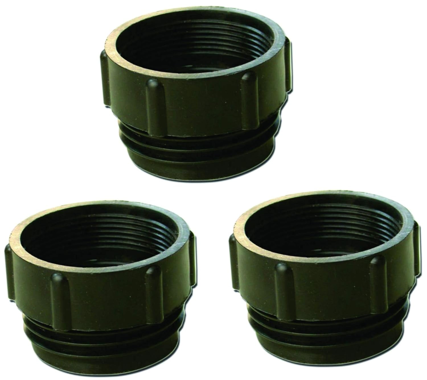 Set of 3 -Dafna 2" Female NPT x 2" Male Buttress Polypropylene Bung ...