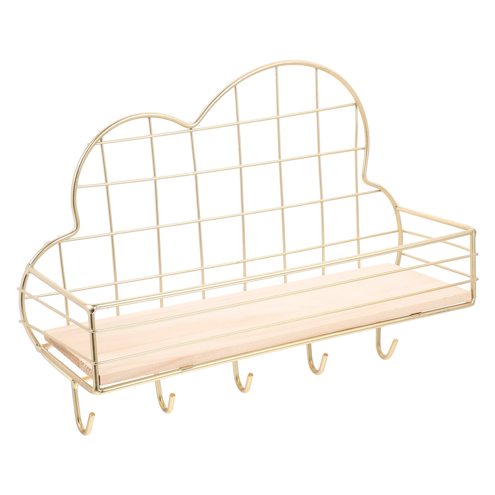 Set of 3 Decorative Corner Hanging Display Racks for Living Room Wall ...