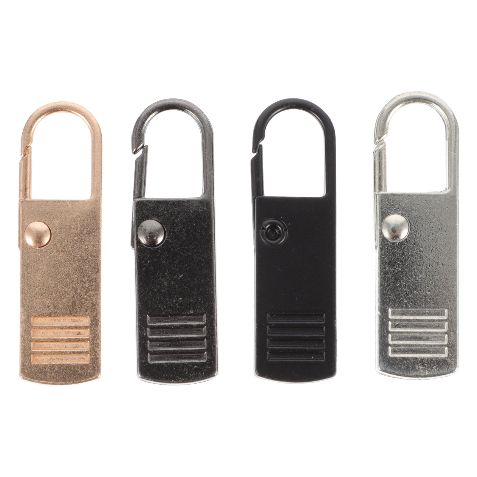 Set of 3 Detachable Zipper Pullers Slider Pulls Clip Zippers Seamless ...