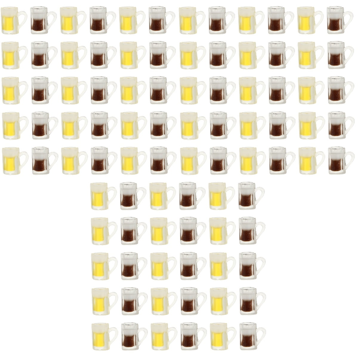 COSMOBETTY Table Decoration Resin Miniature Beer Models Diy Material ...