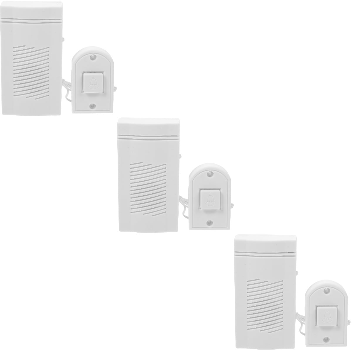 Set of 3 Doorbell Toy Toddler Activity Board Baby Toys Ring Wired Kids ...