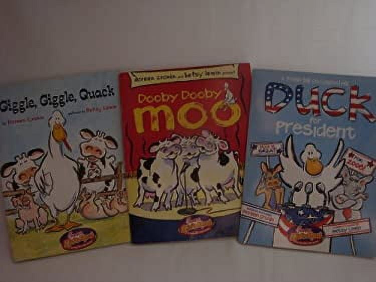 Pre-Owned Set of 3 Doreen Cronin Children's Paperbacks (Giggle, Giggle ...