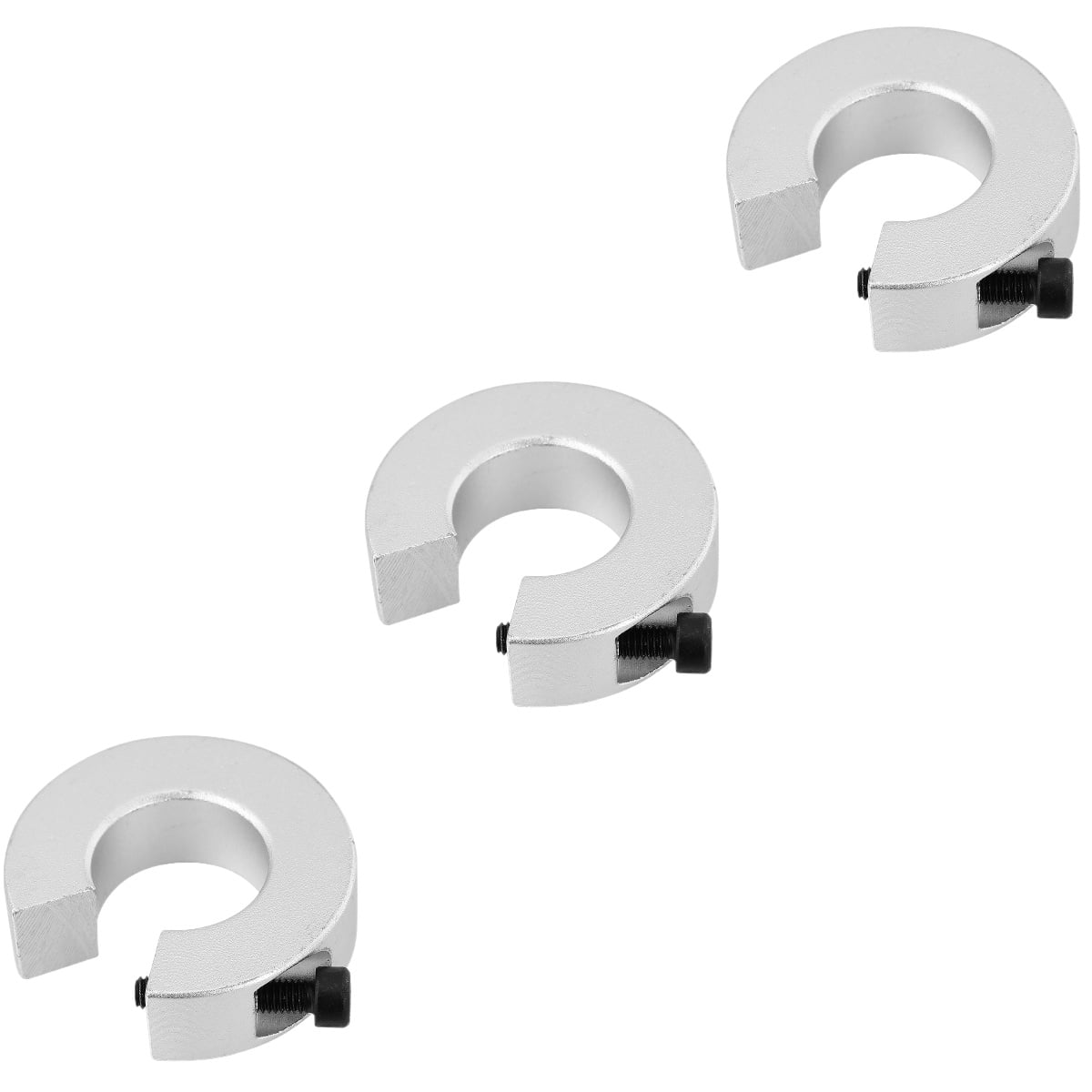 Set of 3 Drill Bit Depth Setter Shaft Collar Rail Stop Ring Fixed ...