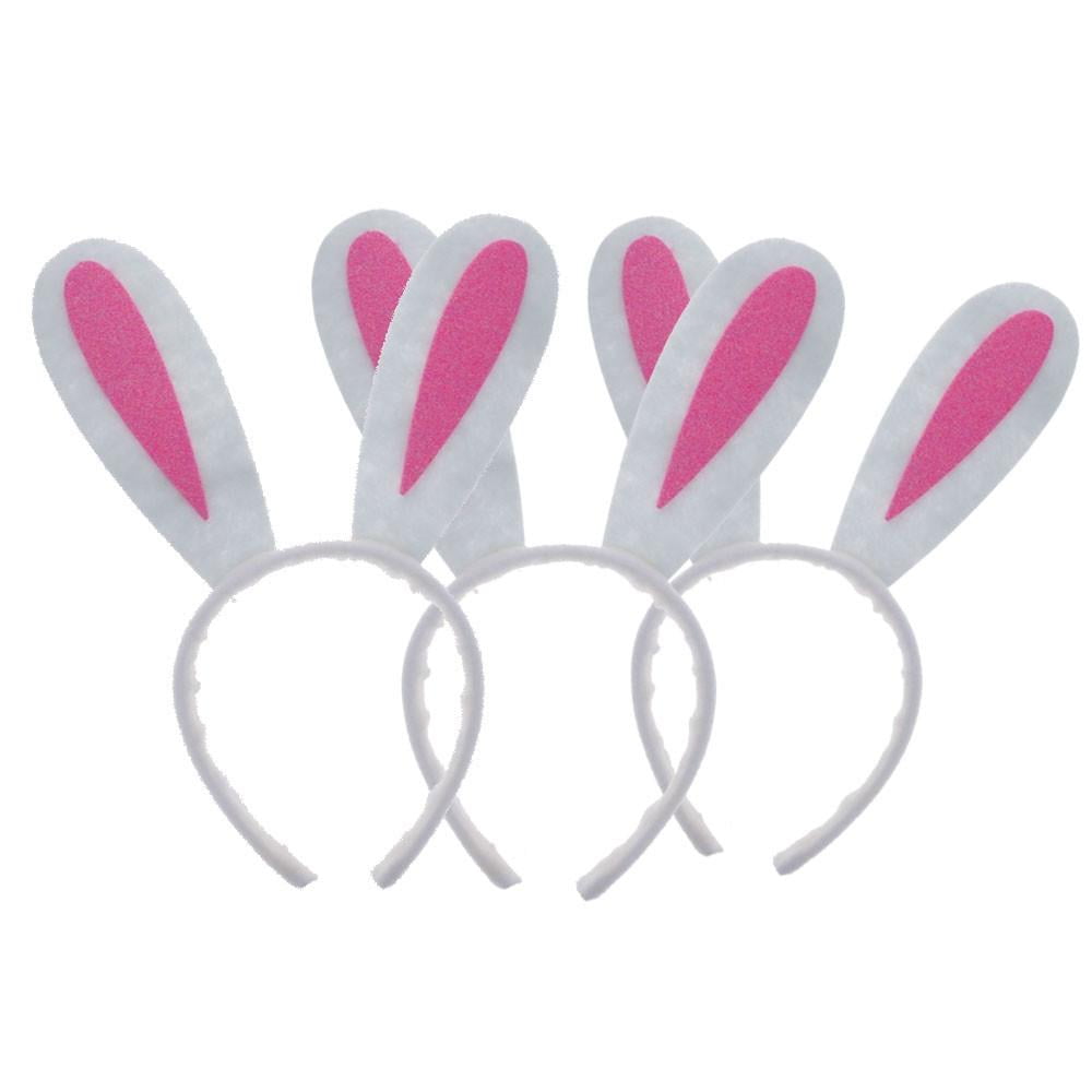 Set of 3 Easter Bunny Ear Headbands 11.7 Inches - Walmart.com
