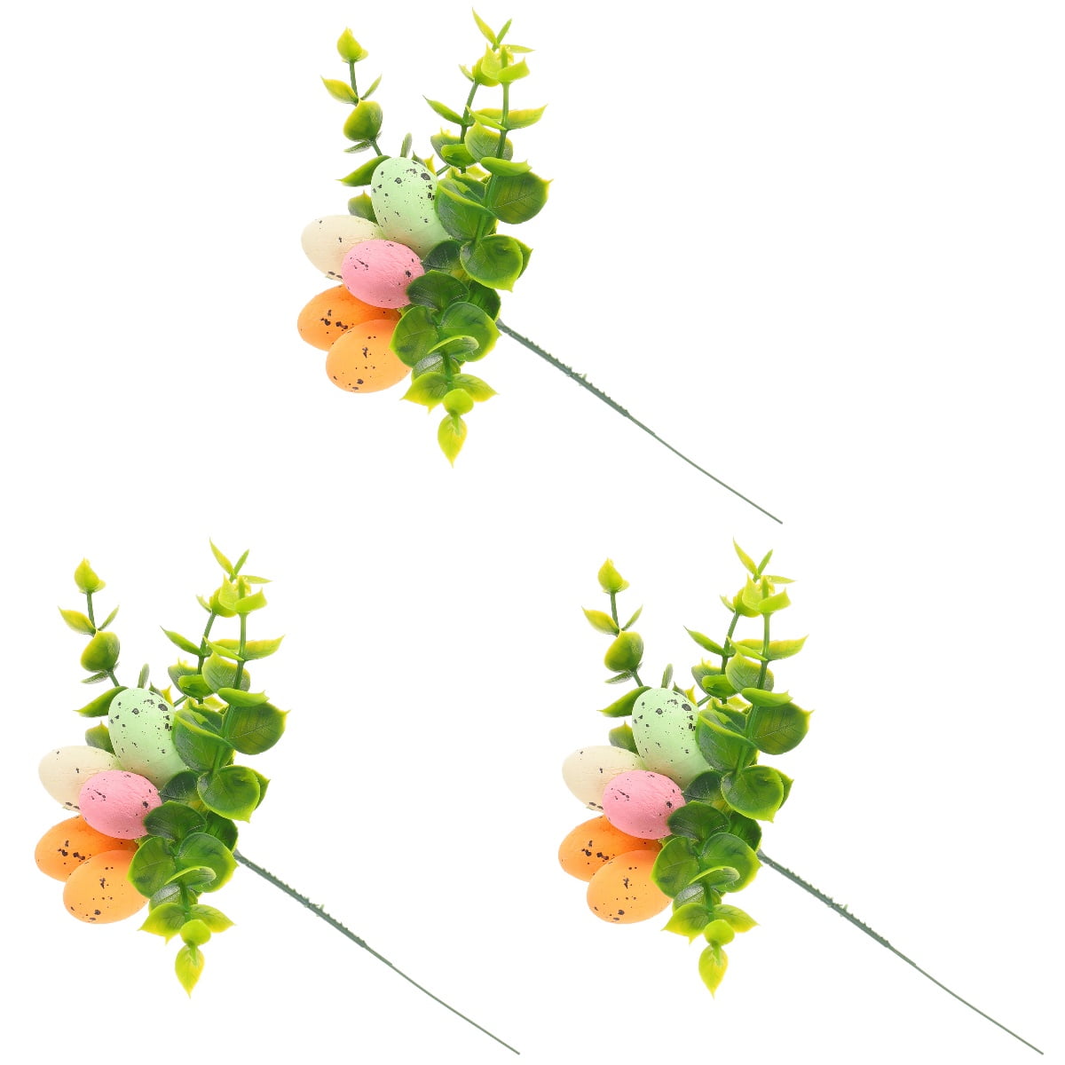 Set of 3 Eggs Party Easter Egg Insert Easter Home Decor 22CM - Walmart.com