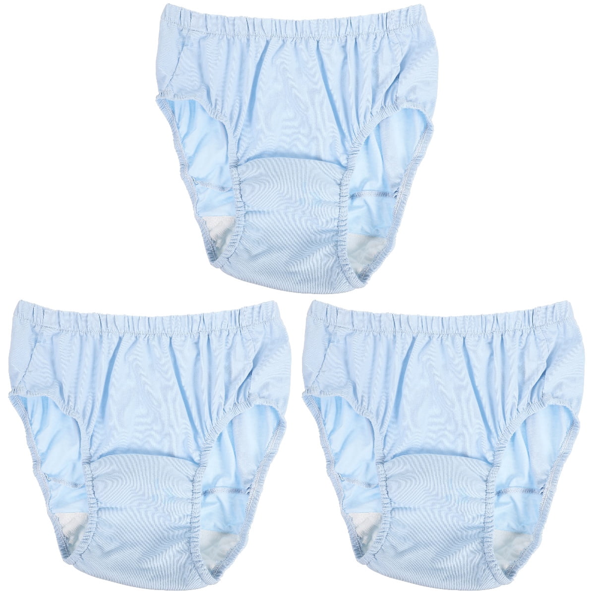 Set of 3 Elderly Anti-Urine Nursing Dreses Cotton Underwear Disabled ...
