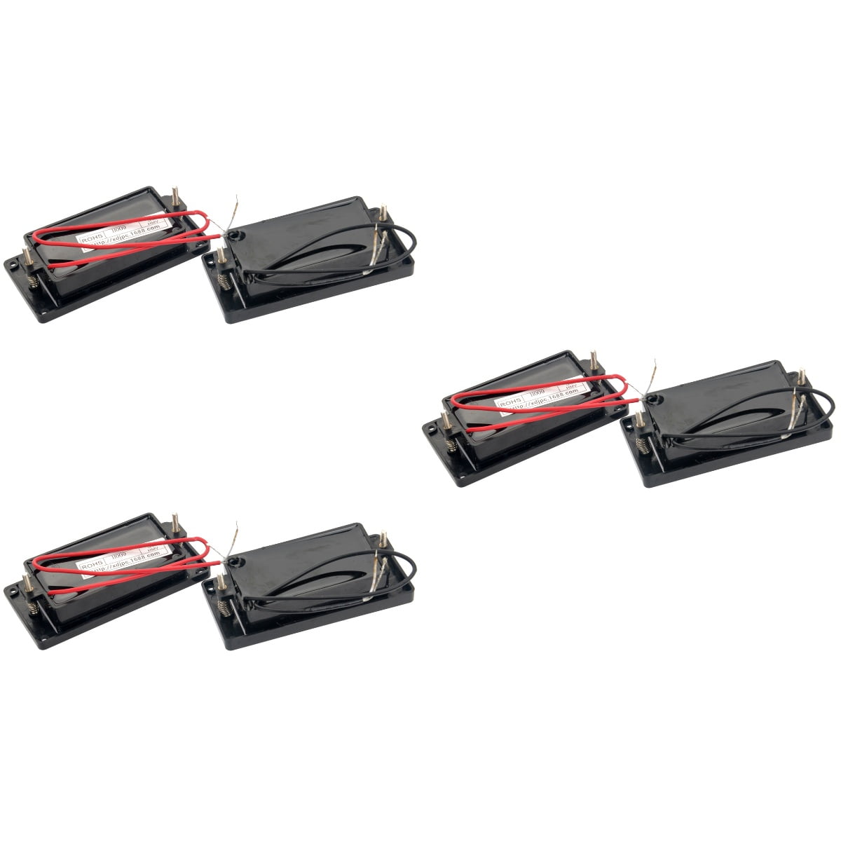 Set of 3 Electric Plucker Acoustic Bass Guitar Accessories Black ...