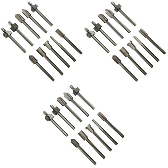 Set of 3 Electric Rotary Tool Cabinet Door Router Bits Efficient ...
