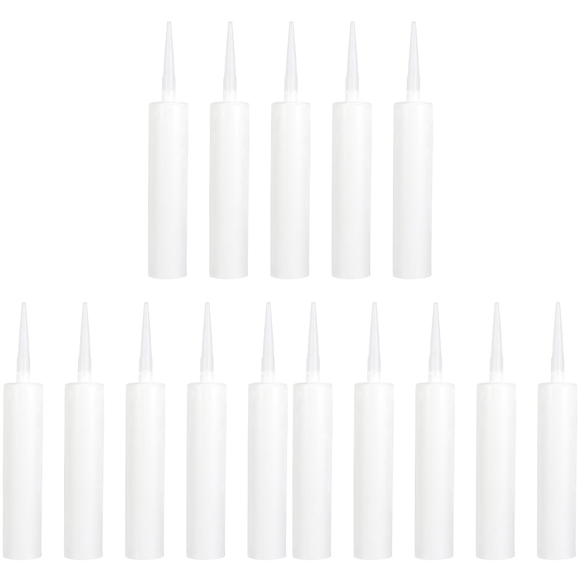 Set of 3 Empty Caulk Tubes Caulking Grout Glass Bottle Floor Sealing ...