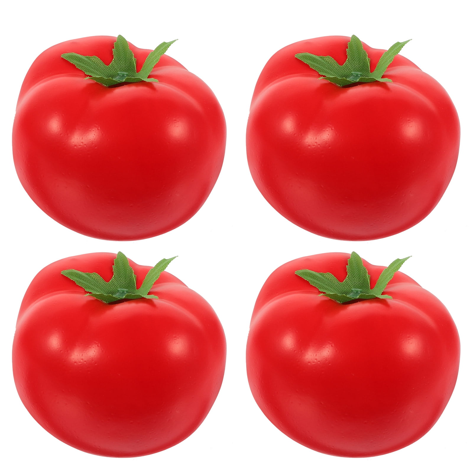 Set of 3 Faux Plants for Indoors Fruits Foam Tomato Model Toddler ...