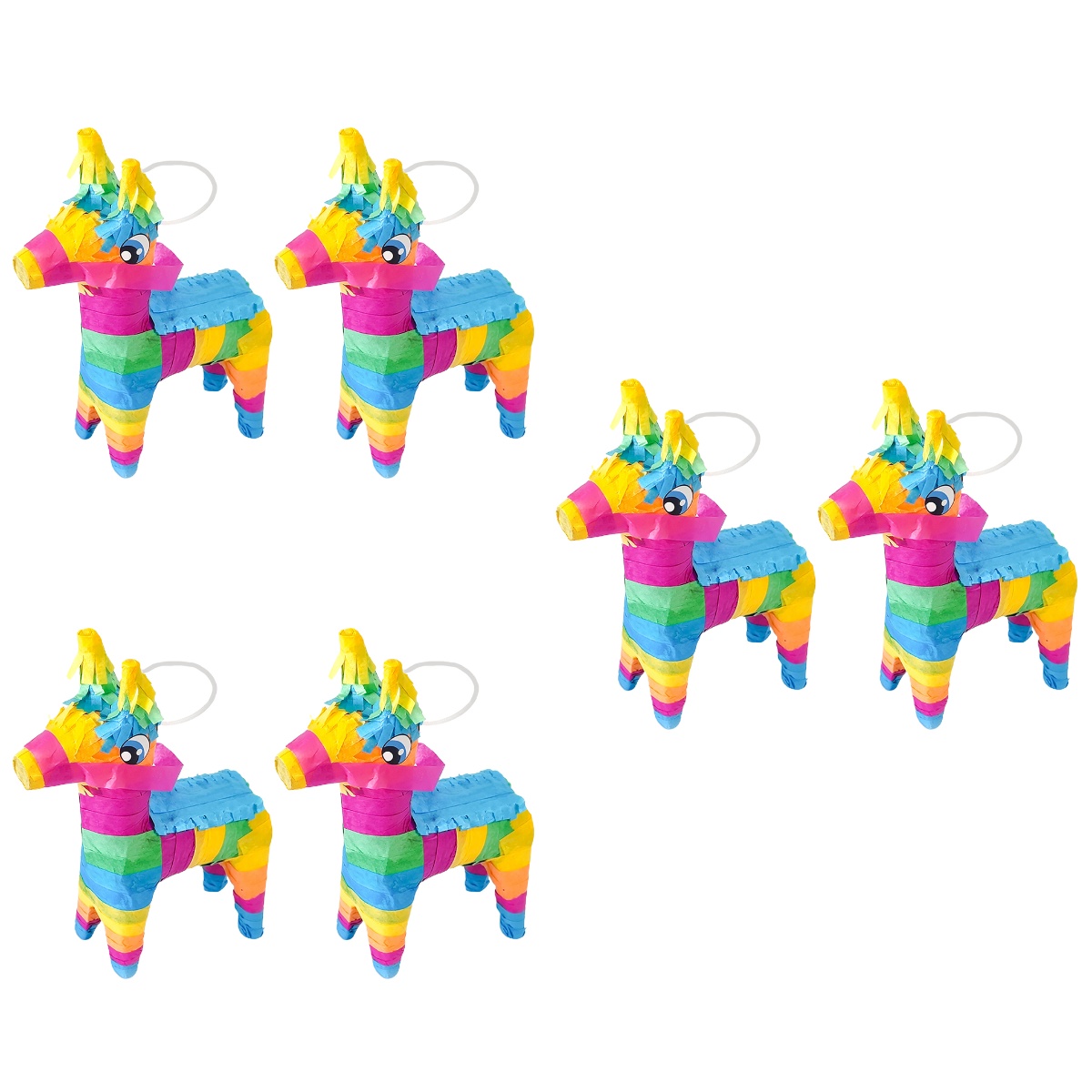 Set of 3 Festival Pinata Toy Taco Party Supplies Ice Cream Child ...