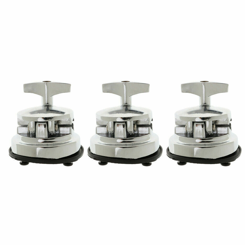 Set of 3 Floor Tom Leg Mounts For Floor Tom Legs Fit Most Any Size ...