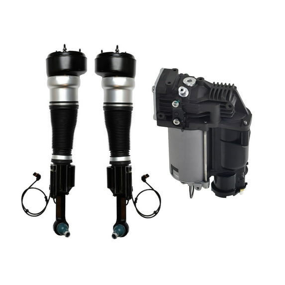 Set of 3 Front Air Airmatic Suspension Spring Strut-Air Suspension ...