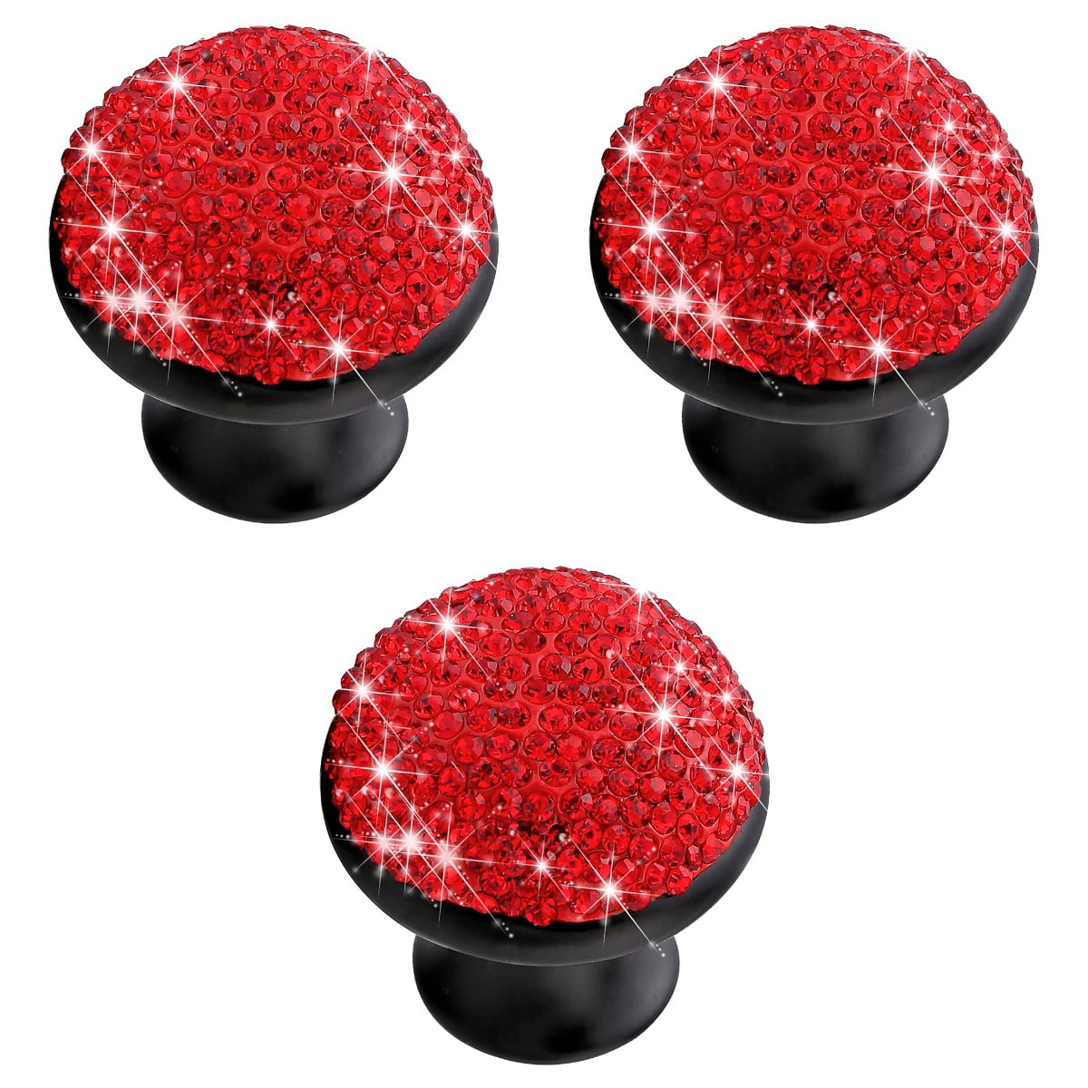 Set of 3 Furniture Knobs Drawer Pulls Mushroom Design Handle - Walmart.com