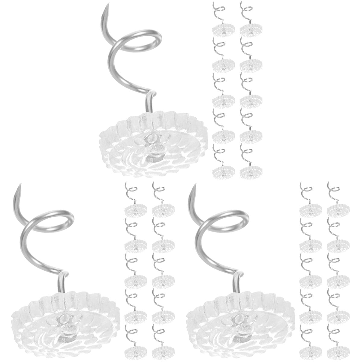 Set of 3 Furniture Pins Spiral Tacks Fixed on Sofas and Chairs 1.7X1 ...