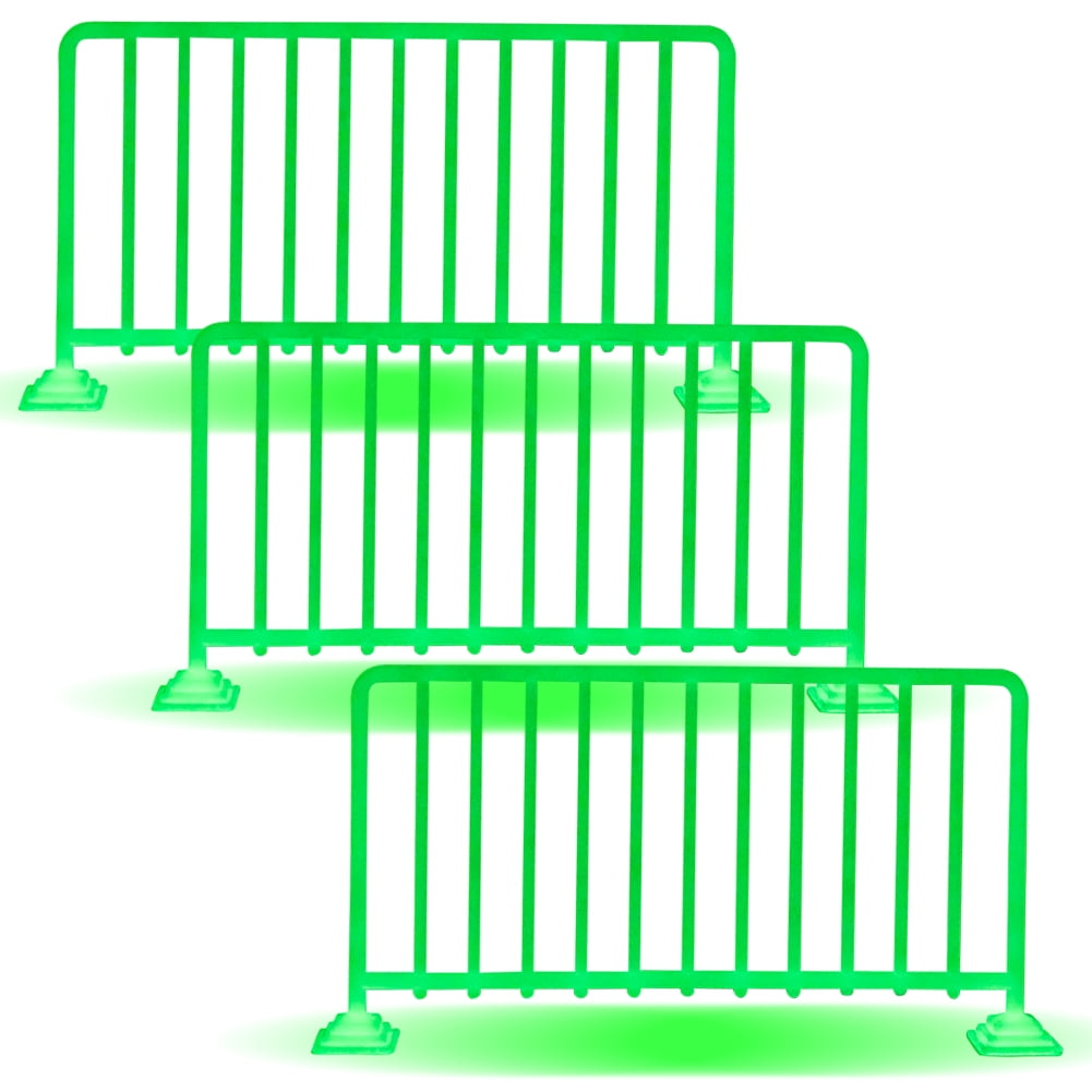 Set of 3 Glow In The Dark Guardrails for WWE & AEW Wrestling Action ...
