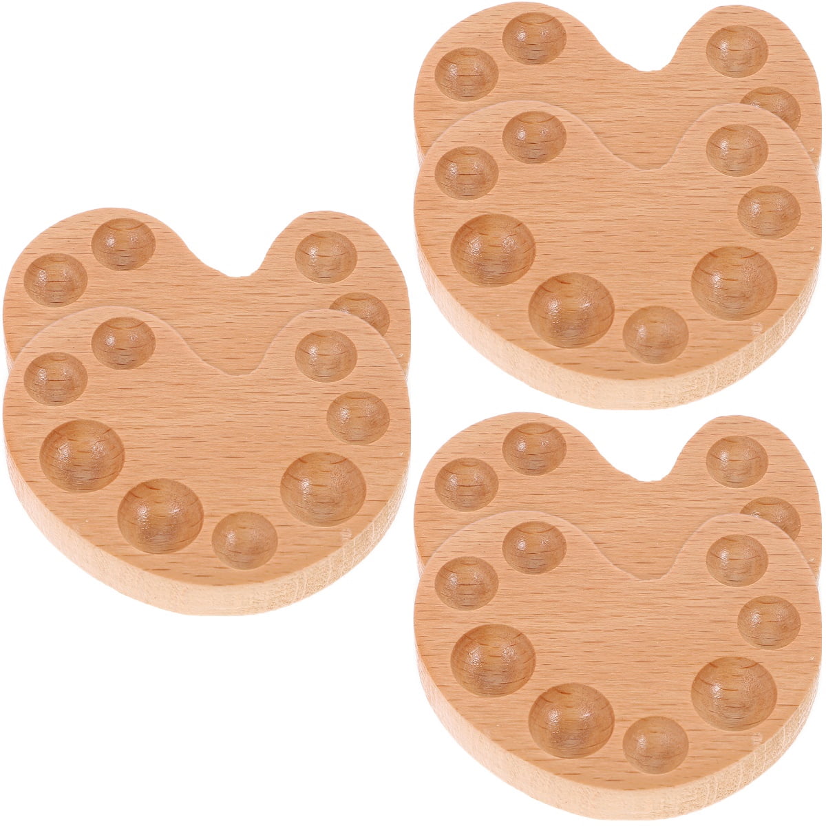 Set of 3 Granulating Palette Small Palettes Ink Pigment Child - Walmart.com
