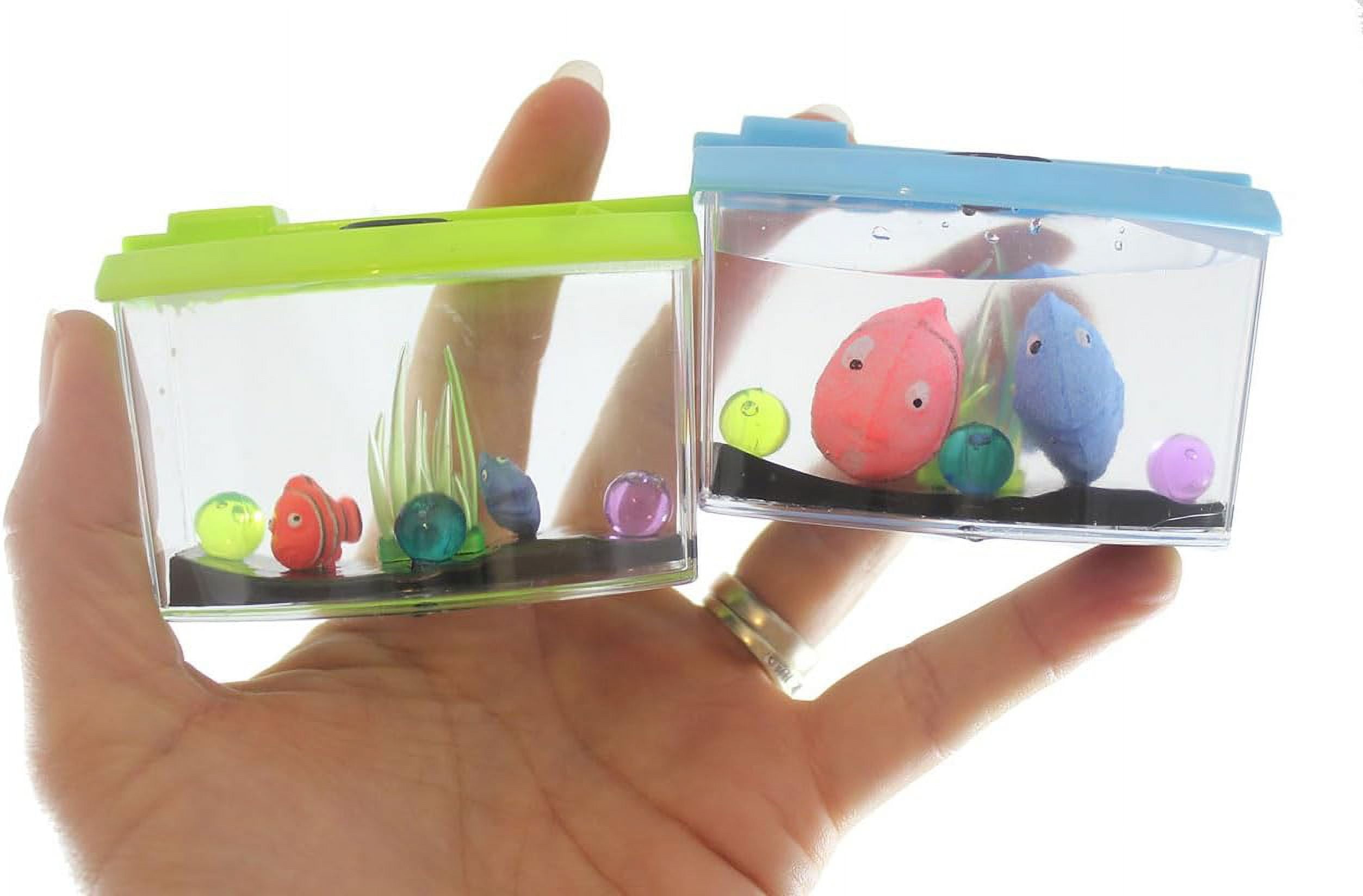 Curious Minds Busy Set of 3 Grow Aquarium Toys, Expanding Sea Critter ...