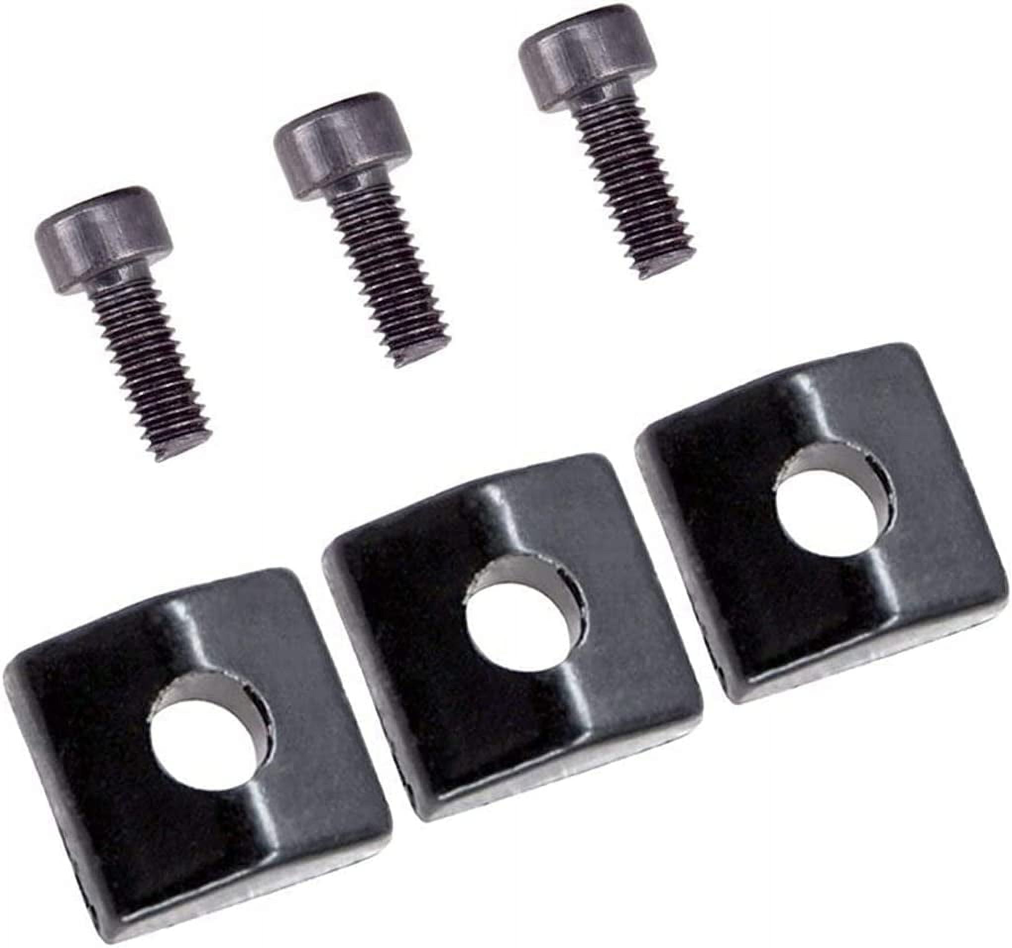 Set of 3 Guitar Locking Nut Clamp & Screws, Locking Nut Clamp Guitar ...