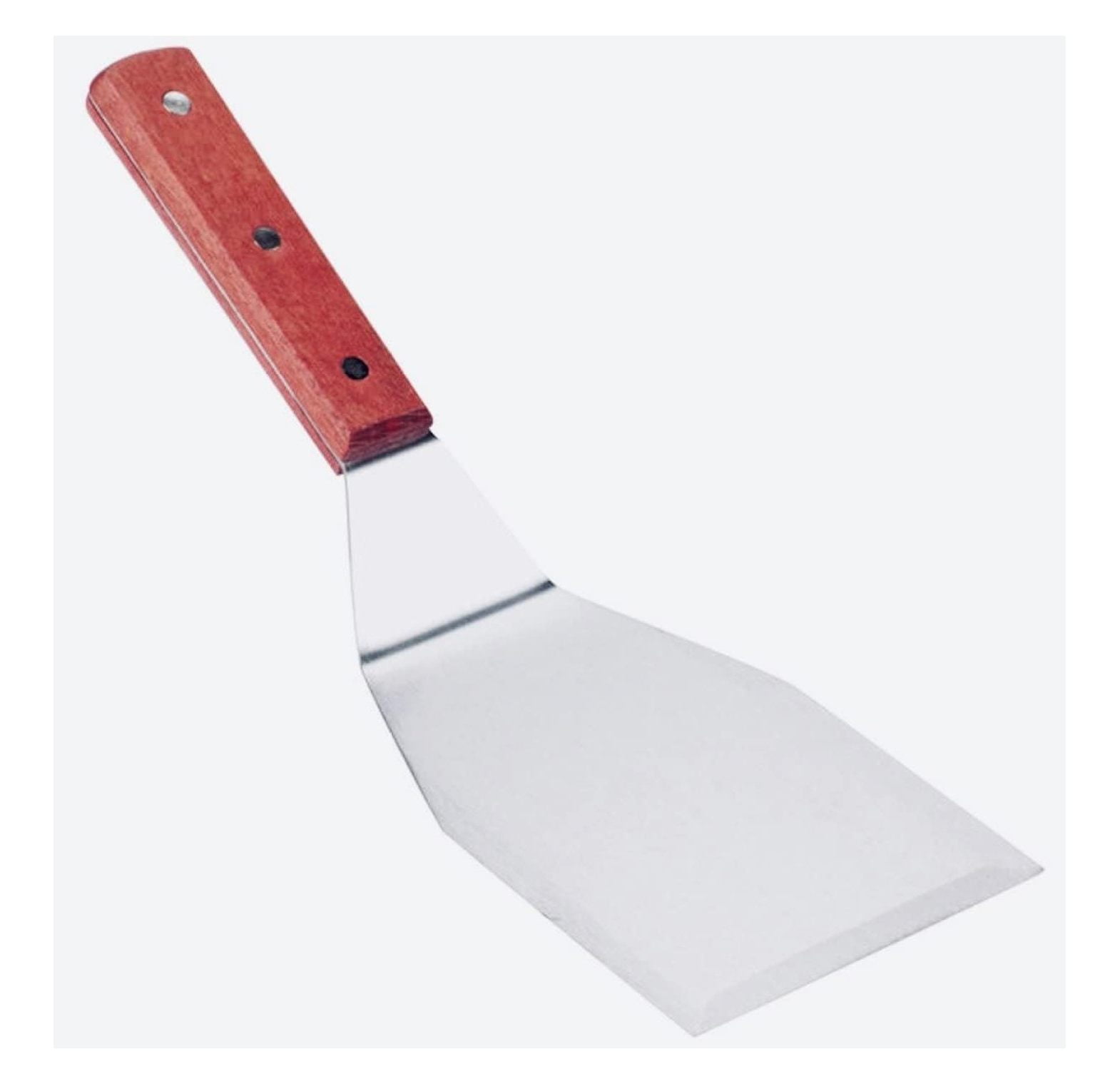 (Set of 3) Hamburger with Wooden Handle, 5 x 3-Inch Stainless Steel ...