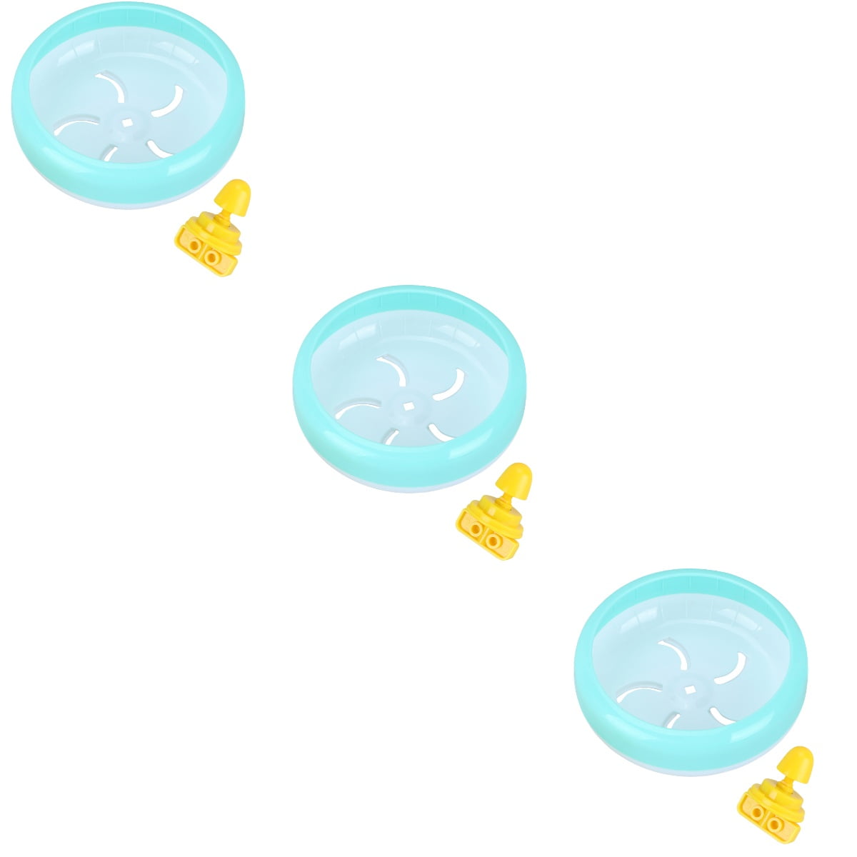 Set of 3 Hamster Wheel Rat Exercise Pet Equipment - Walmart.com