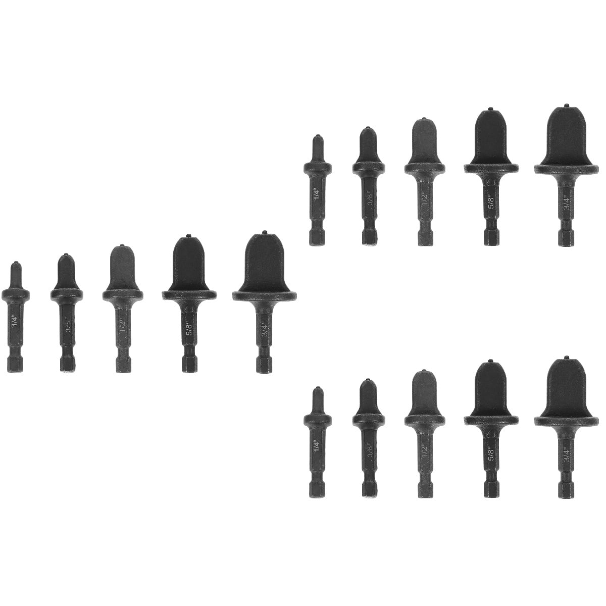 Set of 3 Hand Drill Tube Expander Tools Cleaner Flaring Black - Walmart.com