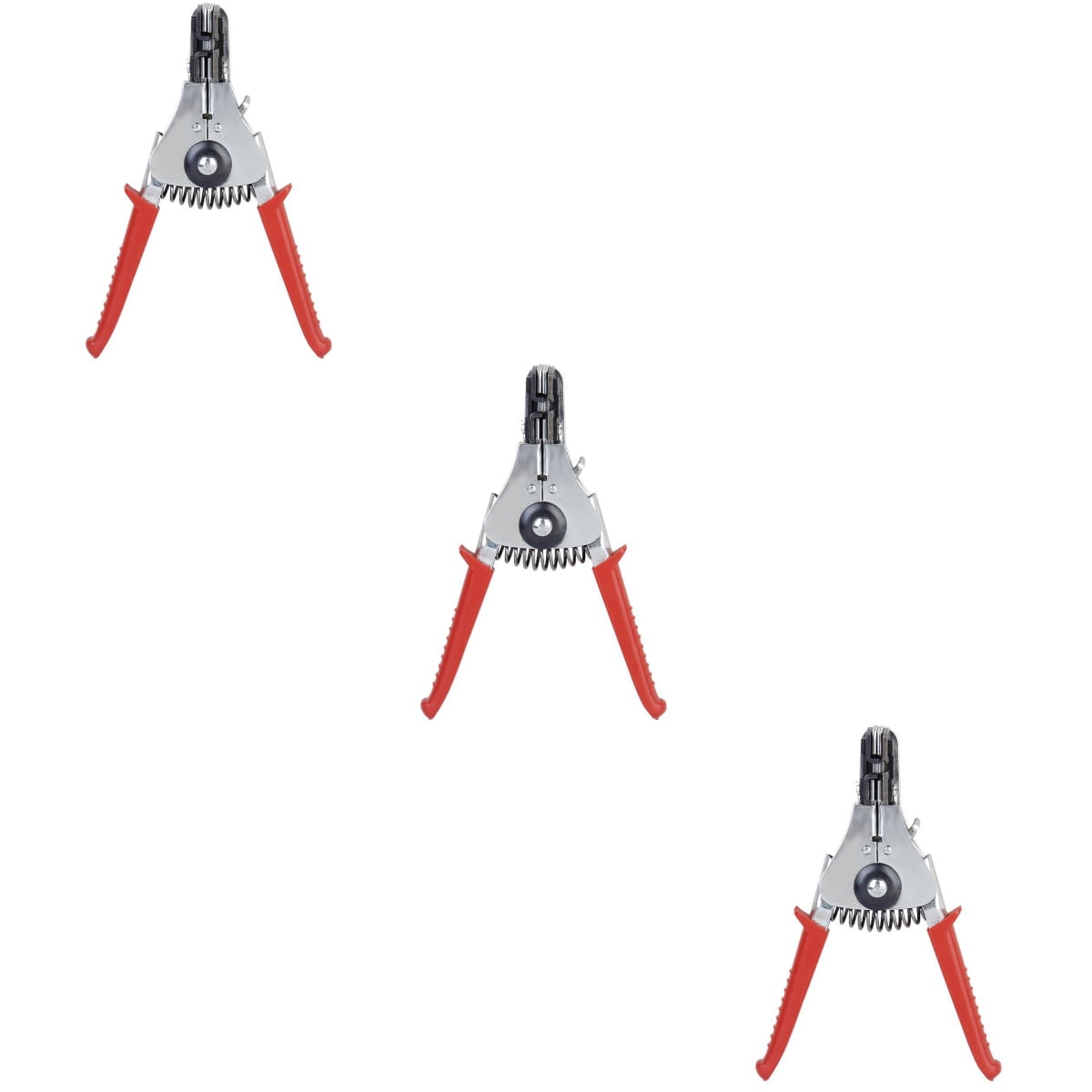 Set of 3 Handheld Cable Stripper Stripping Pliers for Electrical Wires ...