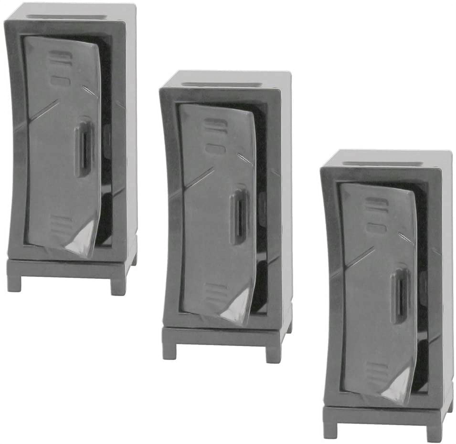 Set of 3 Lockers for WWE & AEW Wrestling Action Figures - Walmart.com