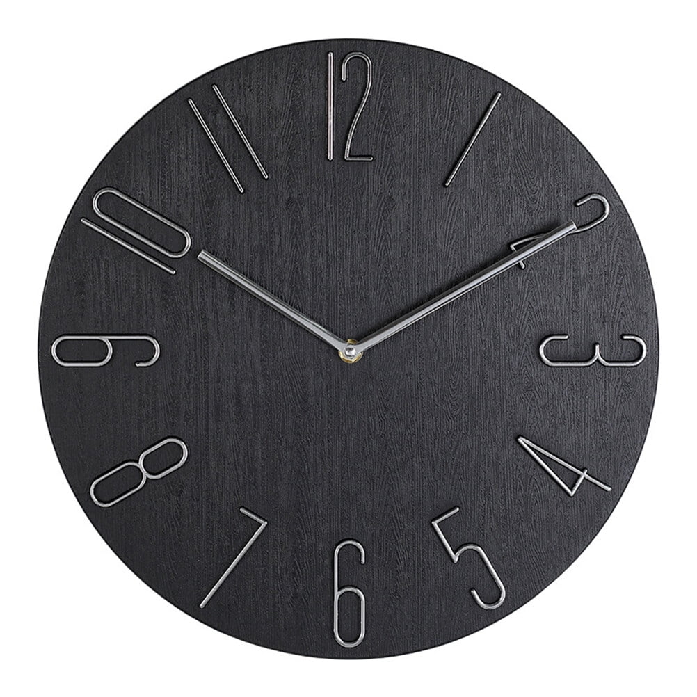 Set of 3 Home Wall Clock Ornament Unusual Large Clocks for Living Room ...