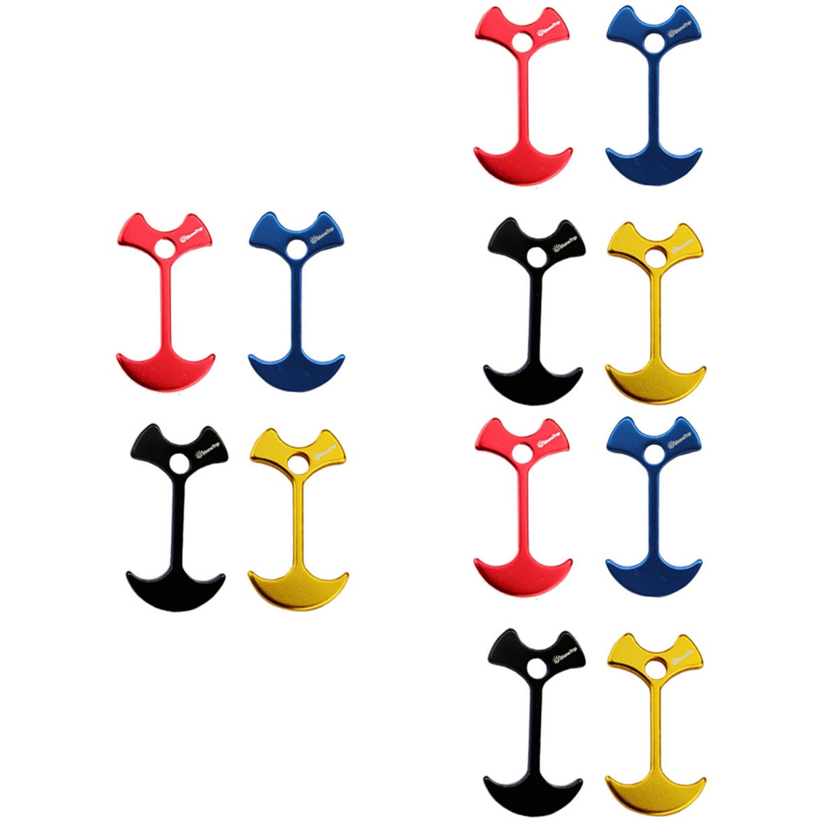 Set of 3 Hooks Rope Lighting Stakes Deck Camping Dock - Walmart.com