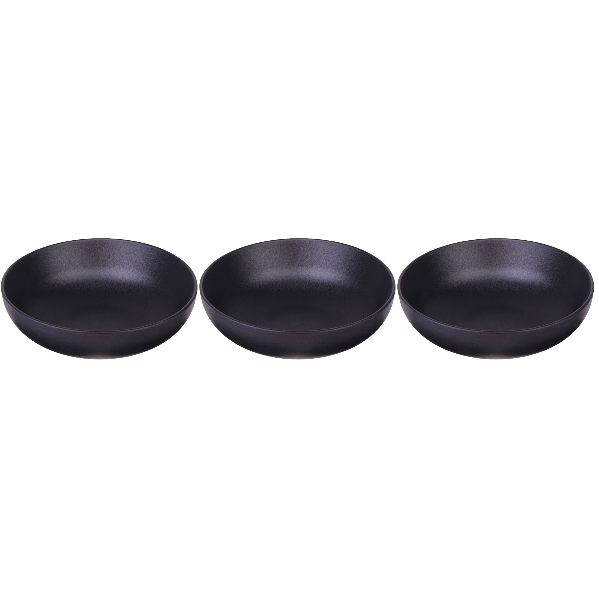 Set of 3 Imitation Porcelain Rice Bowl Salad Bowl Mixing Food Bowl ...