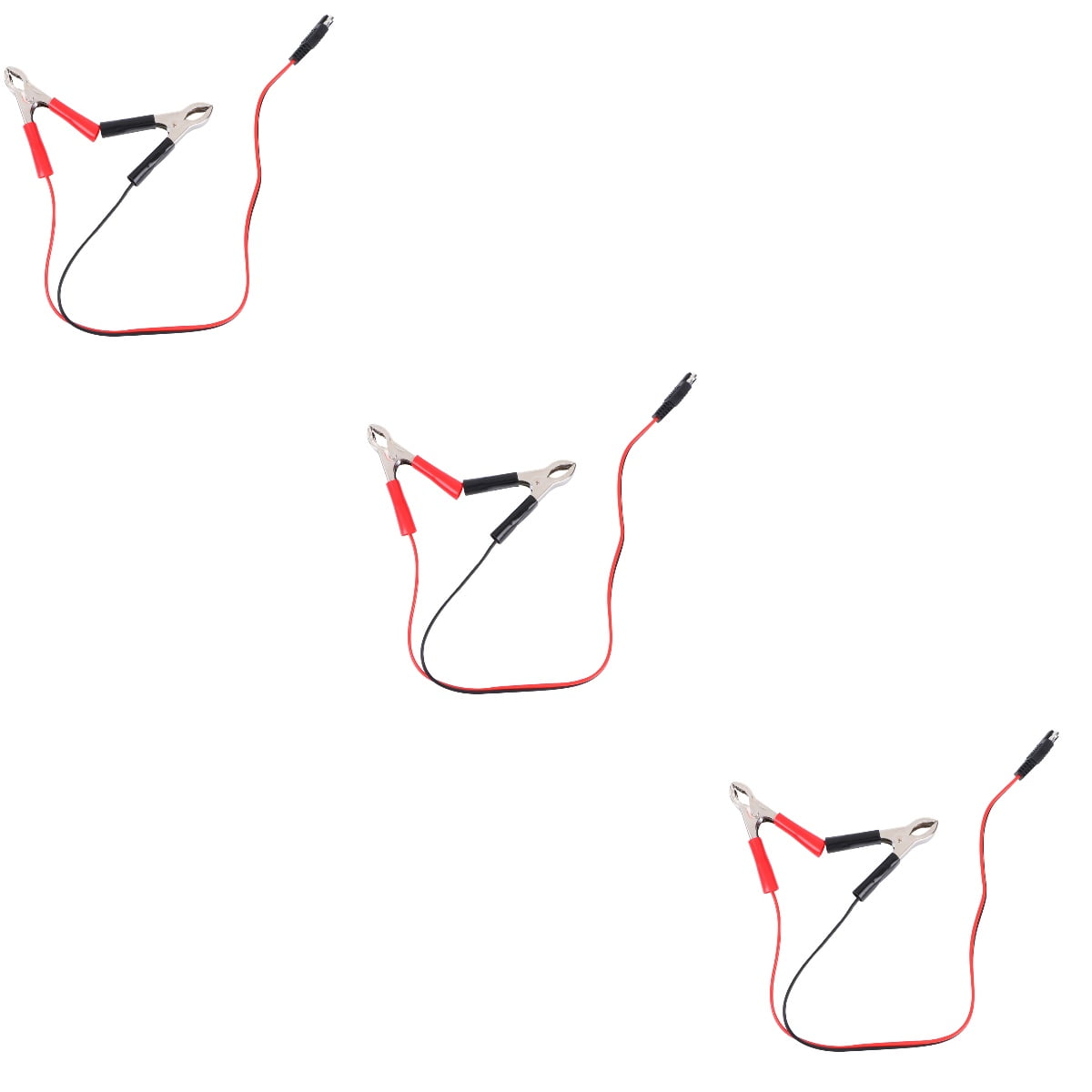 Set of 3 Inline Power Supply Adapter Alligator Clips Adapters - Walmart.com